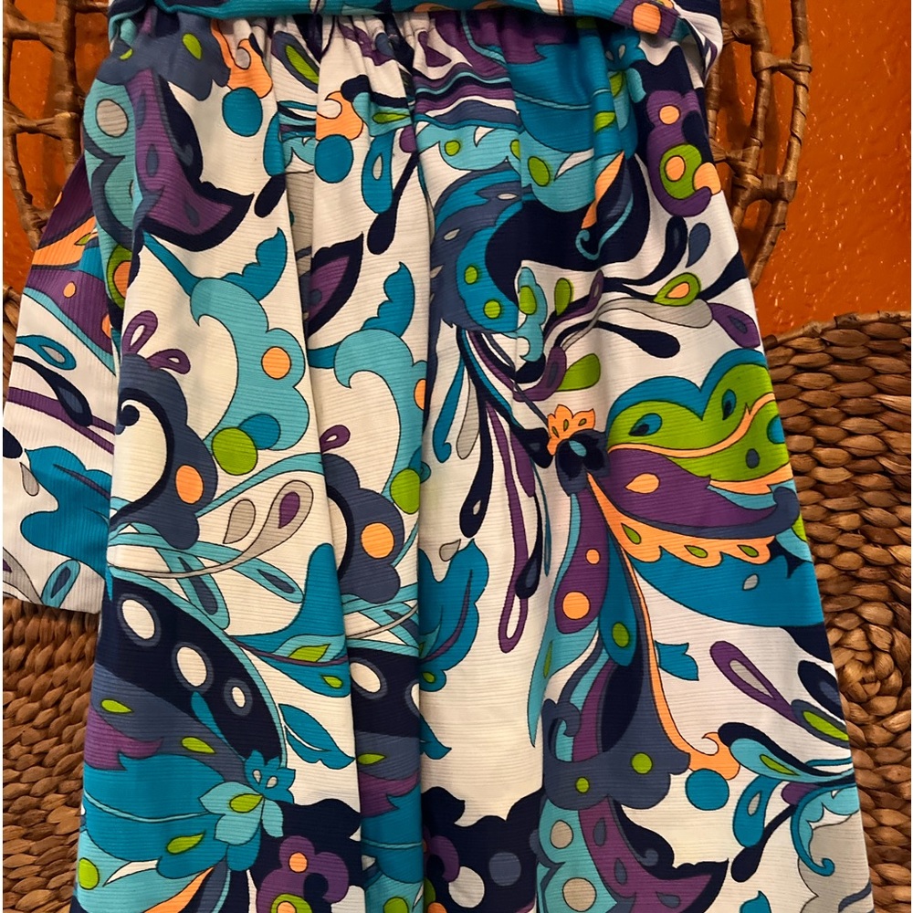 Vintage 1960’s Mod Skirts Bright Neon Psychedelic Sma… - Gem